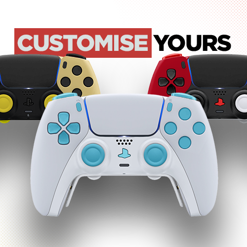 Custom Pro PS5 Controllers - Choose Your Design & Mods!